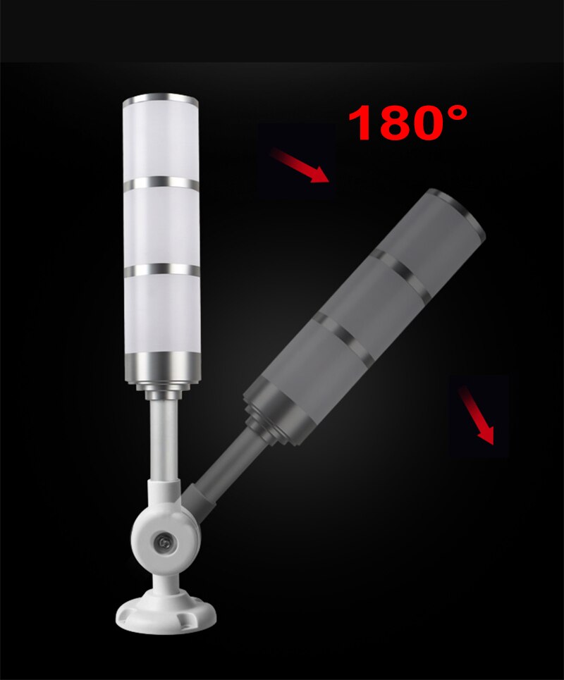 Multi-layer Indicator Light with Buzzer DC 24V Fol... – Grandado