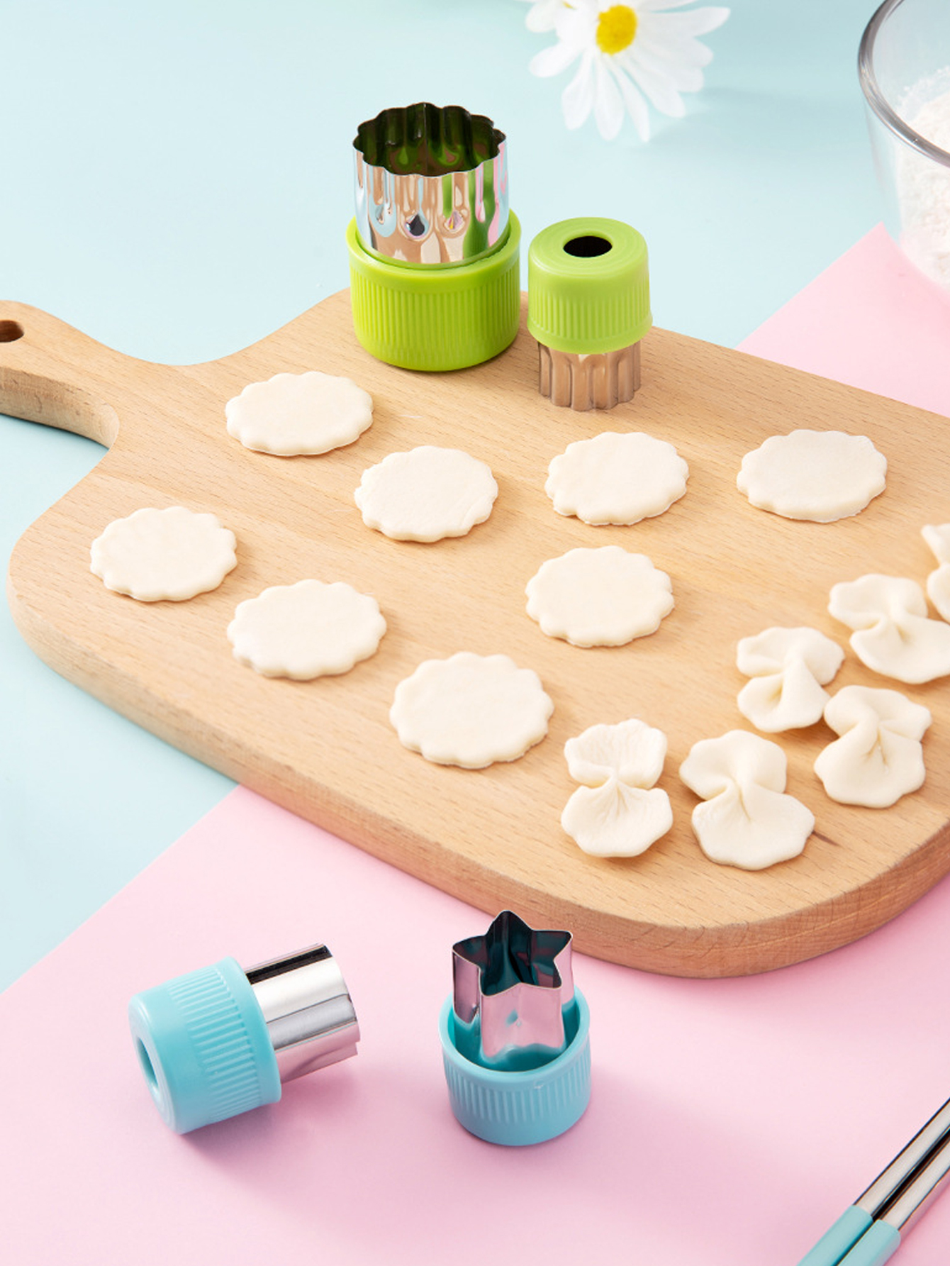 Leeseph 12 Pcs Vegetable Cutter Shapes Sets Mini S... – Grandado