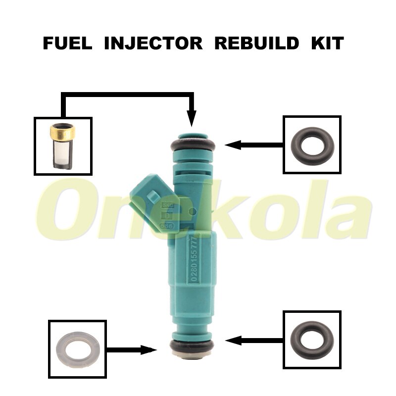 Fuel Injector Service Repair Kit Filters Orings Se... – Grandado