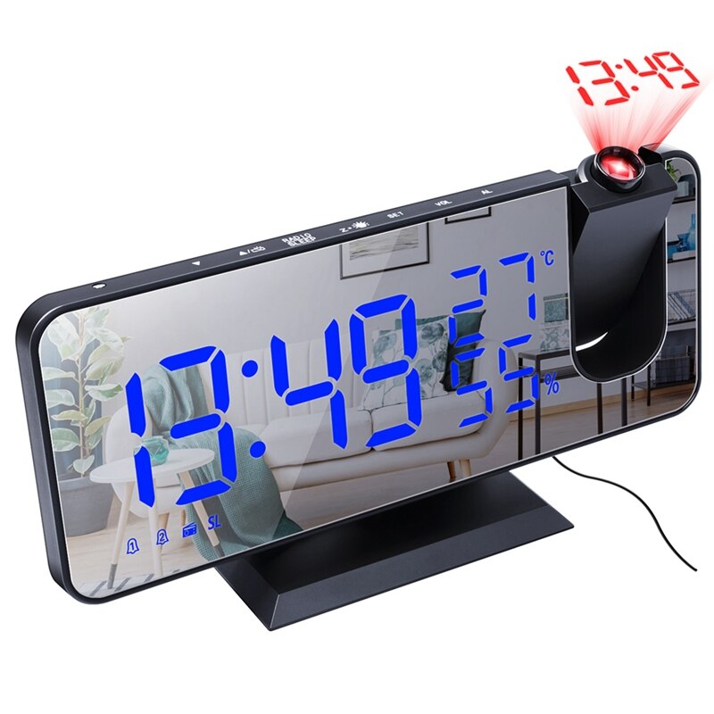 FM Radio LED Digital Smart Alarm Clock Watch Table... – Vicedeal