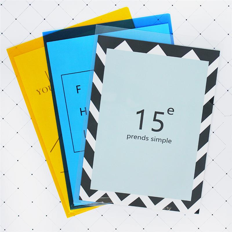 20PCS A4 Transparent Stationery File Folder Waterp... – Grandado
