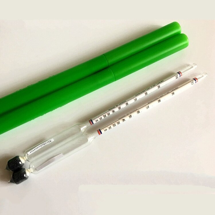 Convenient 0 To 100 Degree Glass Wine Shaker Alcoh... – Grandado