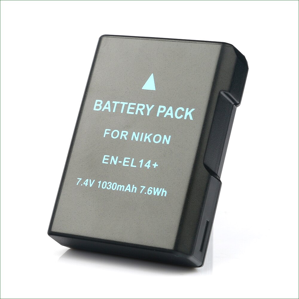 7.4V 1030Mah EN-EL14 EL14 Batterij + Dual Usb Opla... – Vicedeal