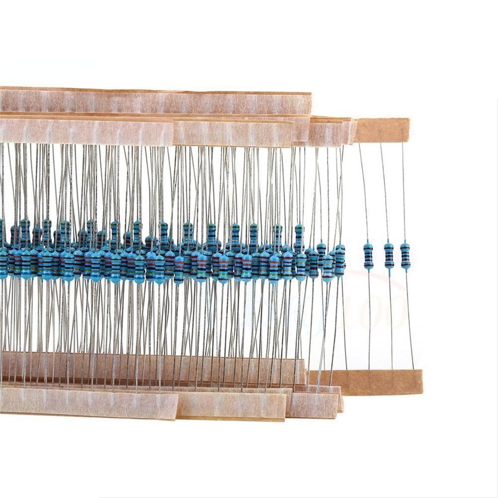 1280pcs Resistor Kit 1 / 4w 1% 1 Ohm-10m Ohm 64 va... – Grandado