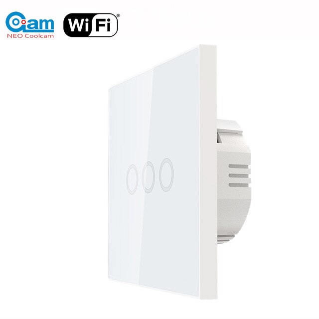 NEO Coolcam 5A Wifi Wall LED Light Switch 1/2/3 Ga... – Grandado