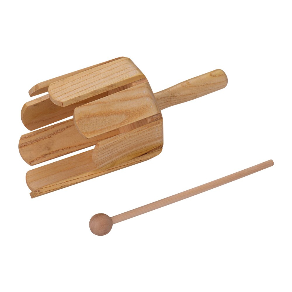 Wooden Sounder Wood Guiro with Stick Musical Toy P... – Grandado