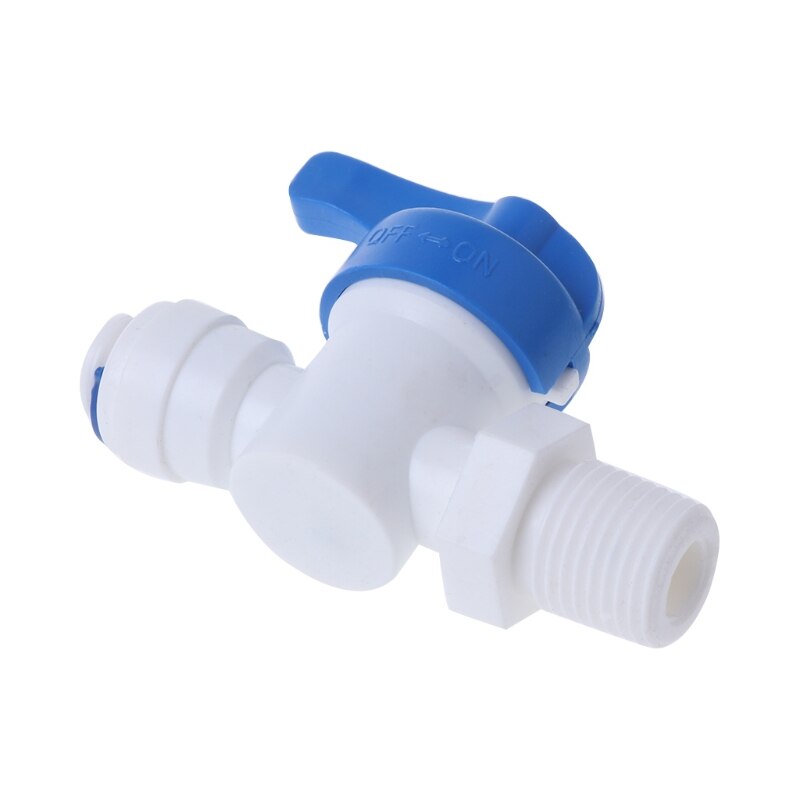 Straight Inline Ball Valve Tube Quick Connect RO W... – Grandado