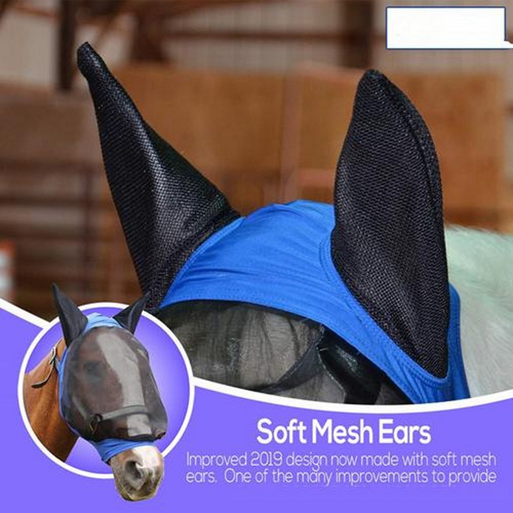 Comfortable Equestrian Horse Mask Nose Facial Cove... – Vicedeal