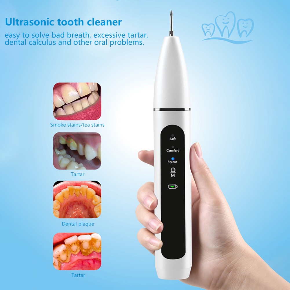 Electric Ultrasonic Dental Scaler Tooth Calculus R... – Vicedeal
