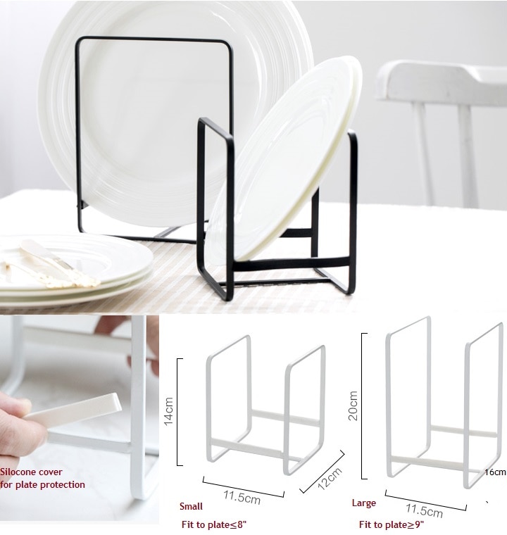 Premintehdw Metal Wire Kitchenware Plate Stand Hol... – Vicedeal