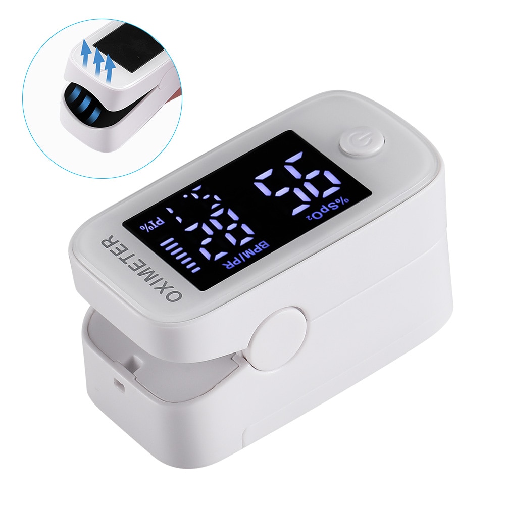 Vingertop Pulsoxymeter Mini SpO2 Monitor Zuurstofv... – Vicedeal
