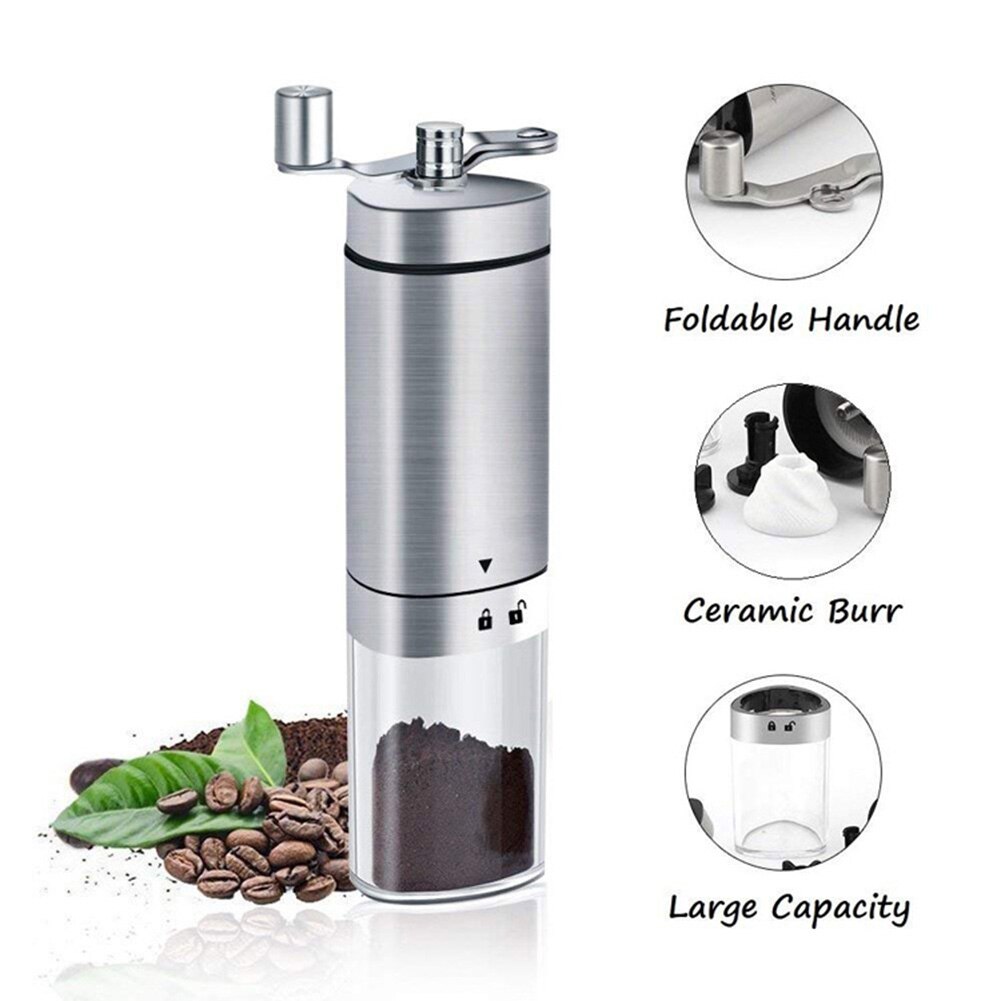 Multifunction Triangle Hand Coffee Bean Grinding M... – Vicedeal