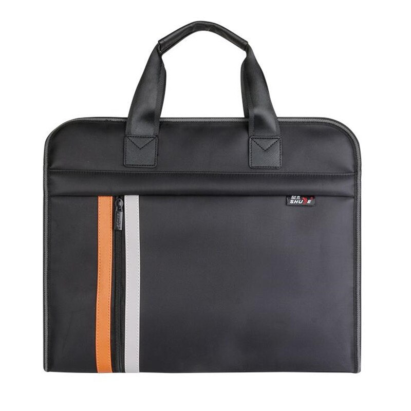 Hand-in-Buff Large Canvas File Bag Meeting Briefca... – Grandado