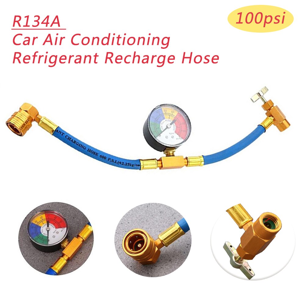 R134a kølemiddelpåfyldningsslange bil klimaanlæg f... – Vicedeal