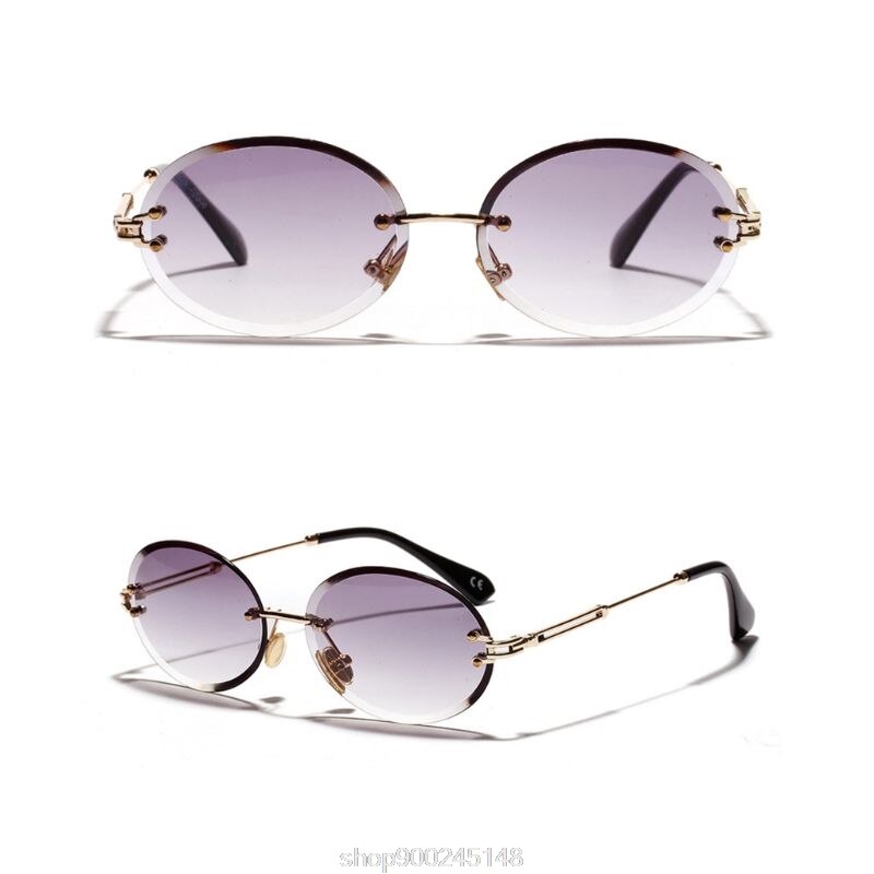 Rimless Sunglasses Trend Unisex Protection Eyewear... – Grandado