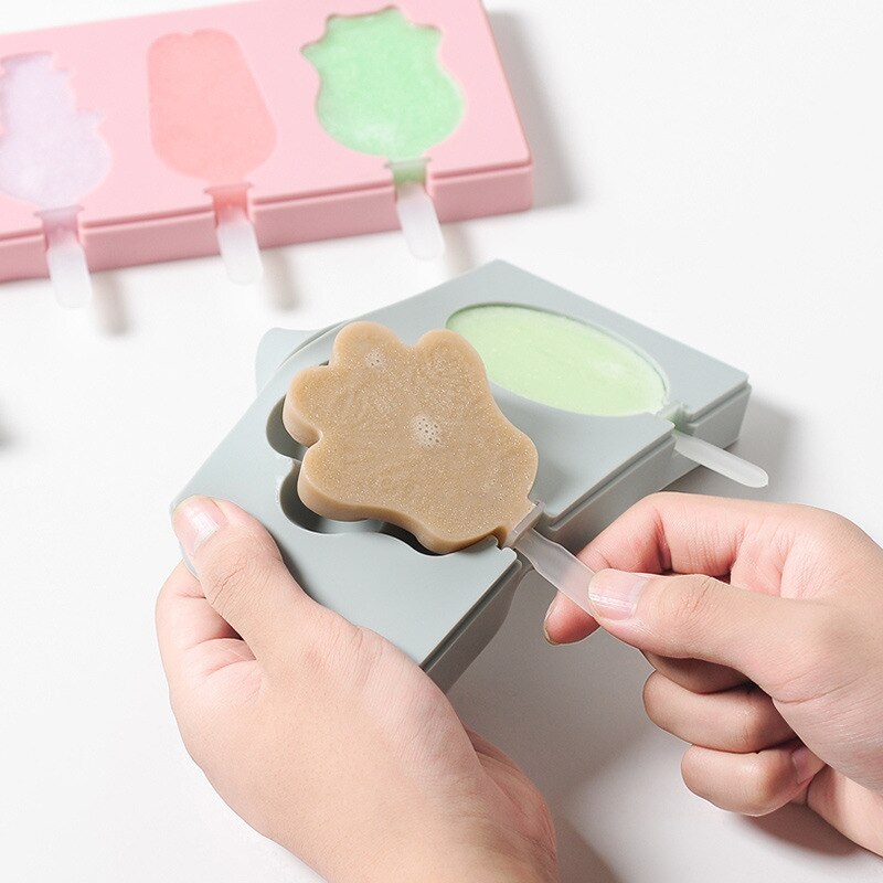 Eis Geformt Silikon Haushalt Kinder DIY Eis Nette ... – Vicedeal
