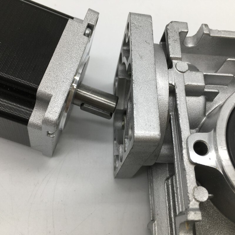 Ratio 5:1 Worm Gearbox RV030 14mm output Nema23 St... – Grandado