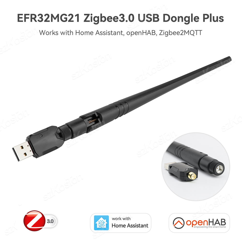 ZigBee 3.0 USB Dongle Plus-E Universal Wireless US... – Vicedeal