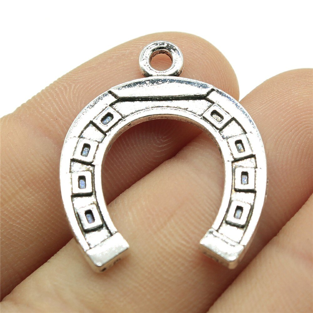 20Pcs Hoefijzer Hanger Charms Antiek Zilver Kleur ... – Vicedeal