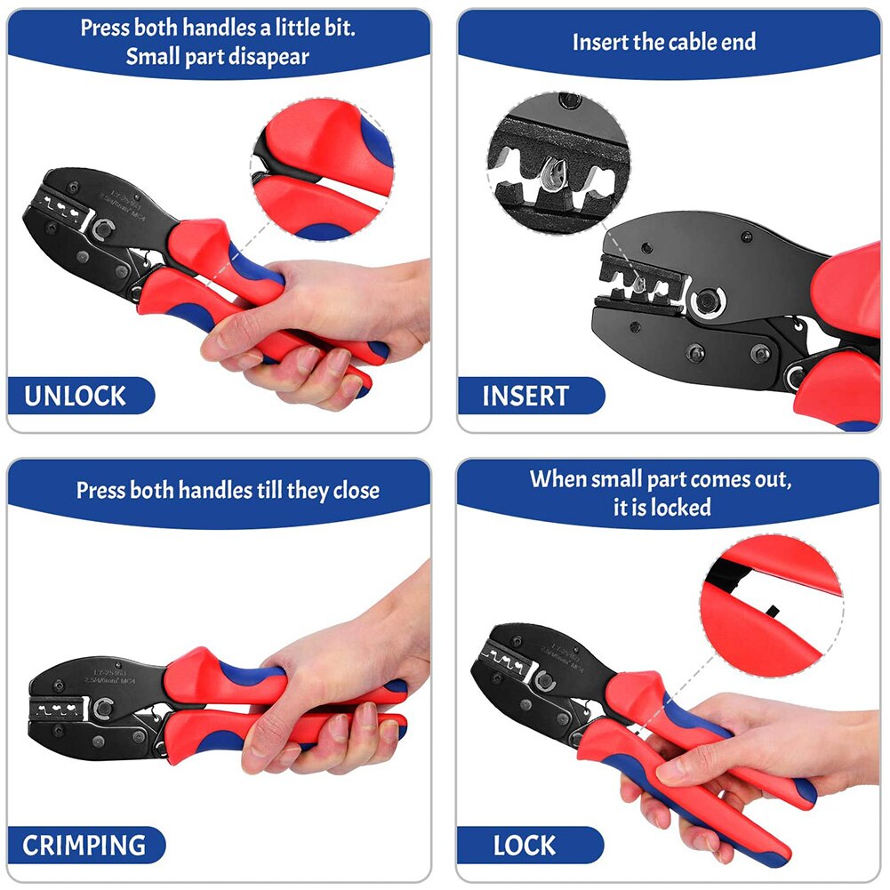 27pcs/set Cable Connector Cutter Solar Crimping To... – Grandado