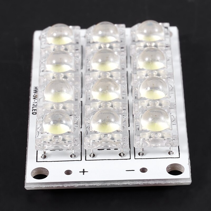 DC 3V 5V 12 LED Super Bright White Piranha LED Cir... – Vicedeal