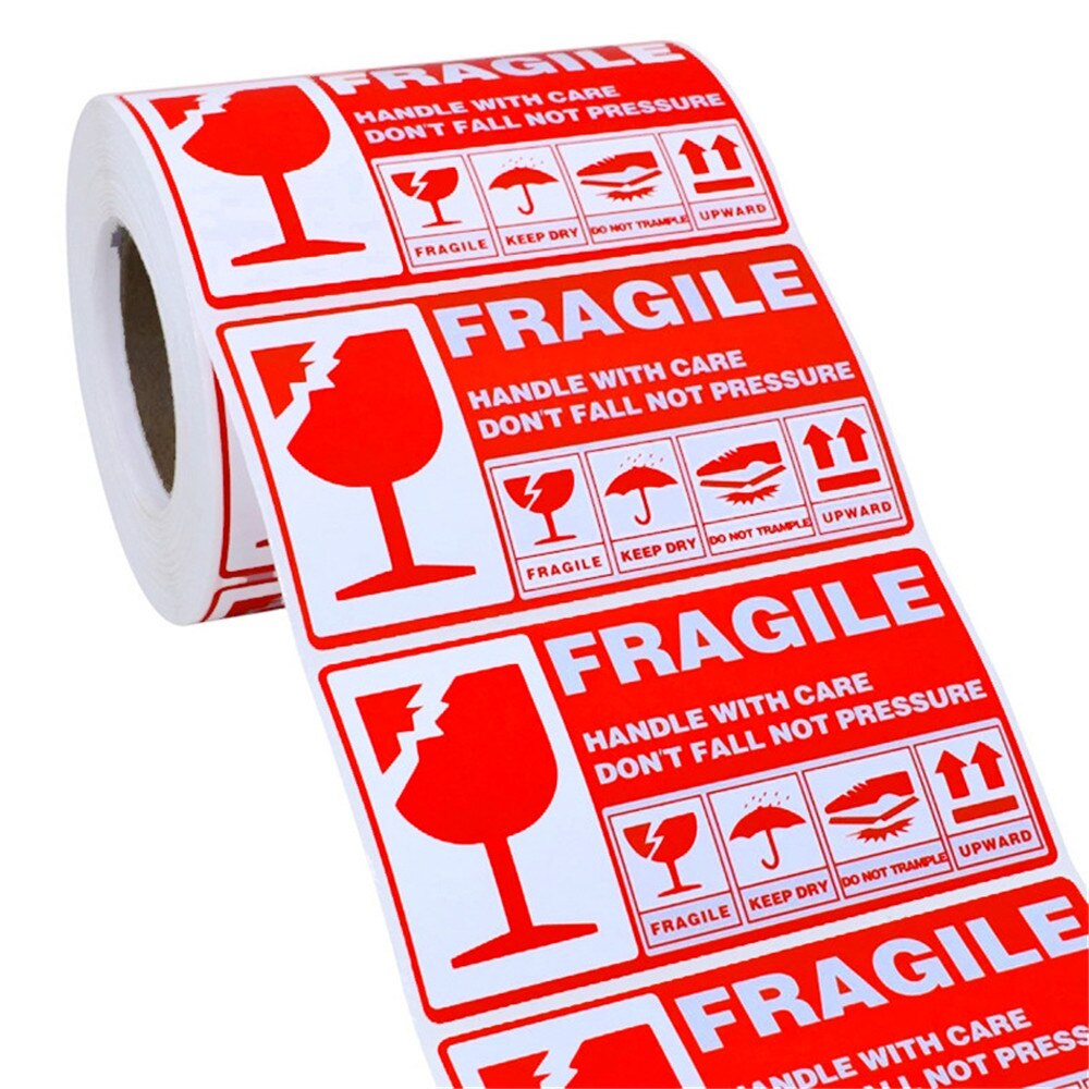 300pcs/roll Fragile Stickers Please Handle with Ca... – Grandado