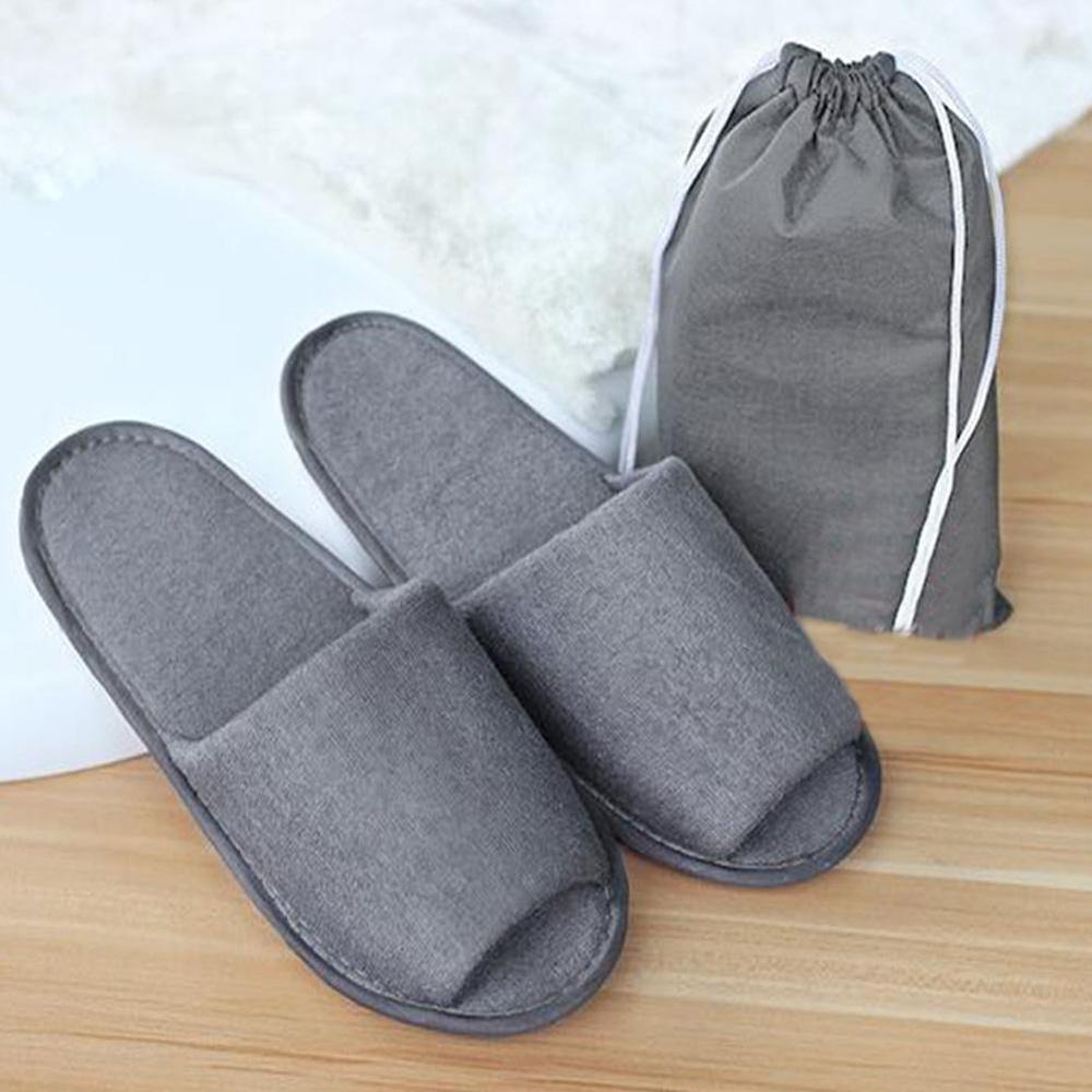 Simple Slippers Men Women Hotel Travel Spa Portabl... – Vicedeal