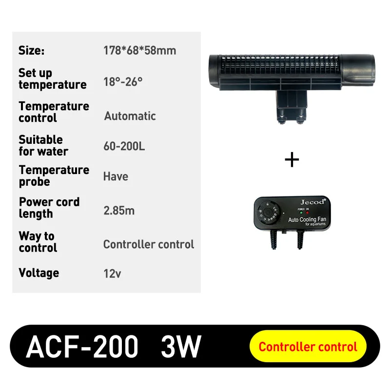 Jebao Jecod ACF Series Aquarium Cooling Fan Mute A... – Grandado