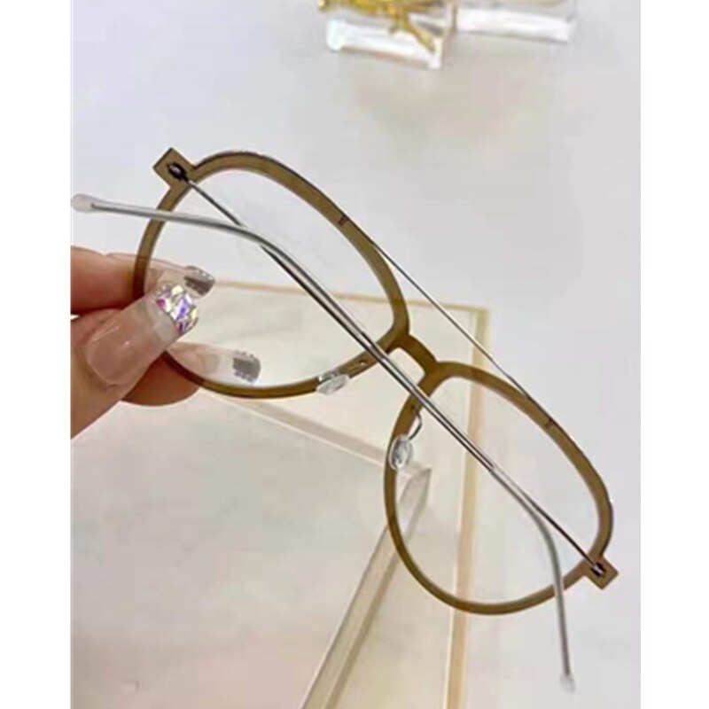 Denmark Brand Titanium Myopia Glasses Frame 6547 M... – Grandado