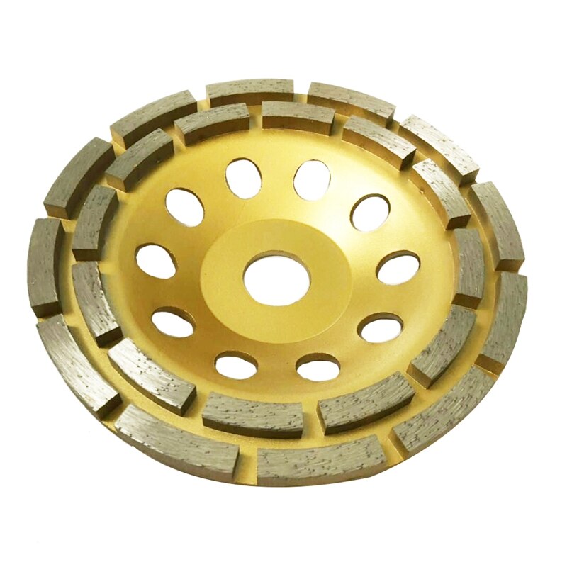 --150mm 7 tommers diamant 2 rad segmentet slipeski... – Grandado