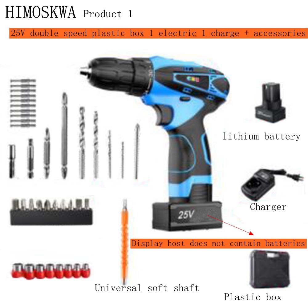 HIMOSKWA Lithium electric drill charging hand dril... – Grandado