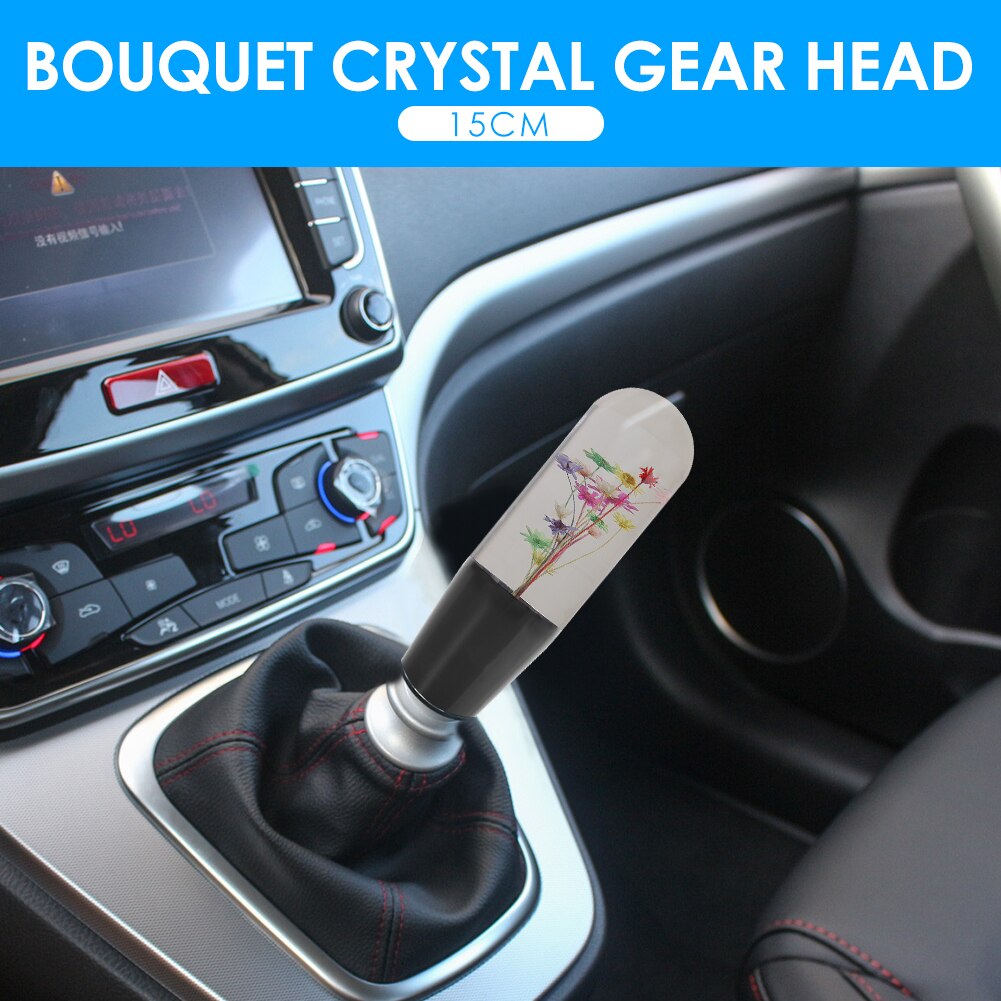 Gear Shift Knob Bouquet Crystal Acrylic Gear Shift... – Grandado