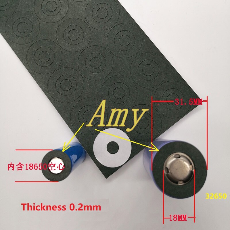 En enkel rund korn papper 32650 batteri special ba... – Vicedeal