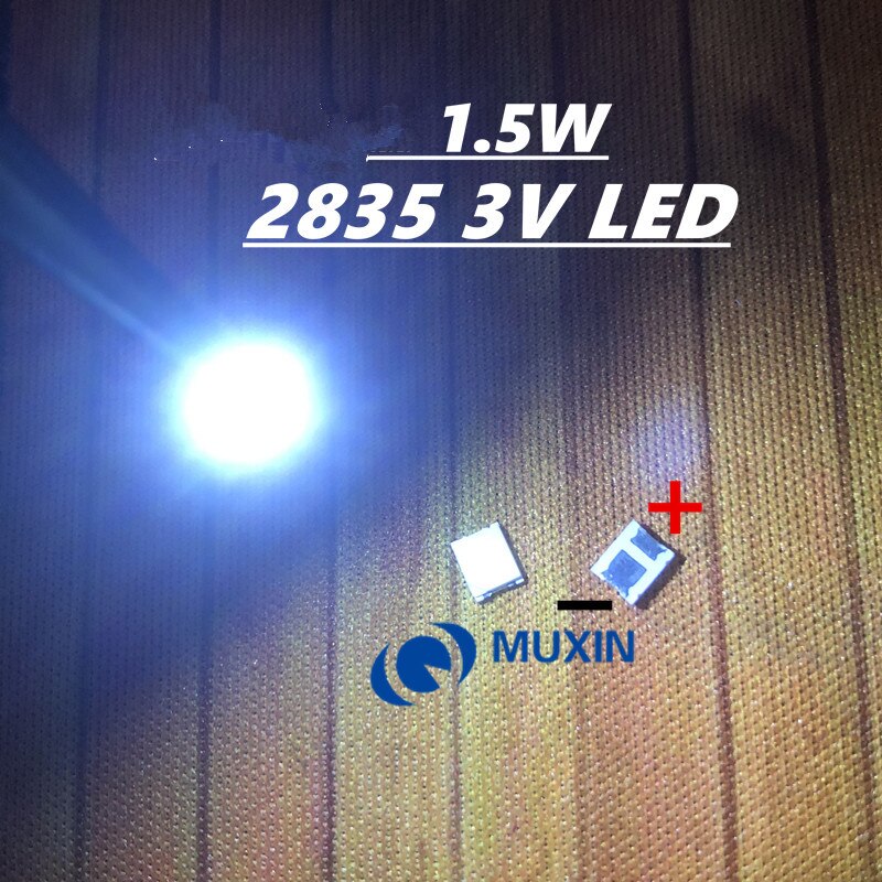 500pcs Universal LED Backlight 1.5W 3V 1210 3528 2... – Vicedeal