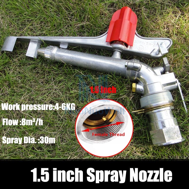 1 ''2'' Lange Afstand Tuin Irrigatie Sproeier 360 ... – Grandado