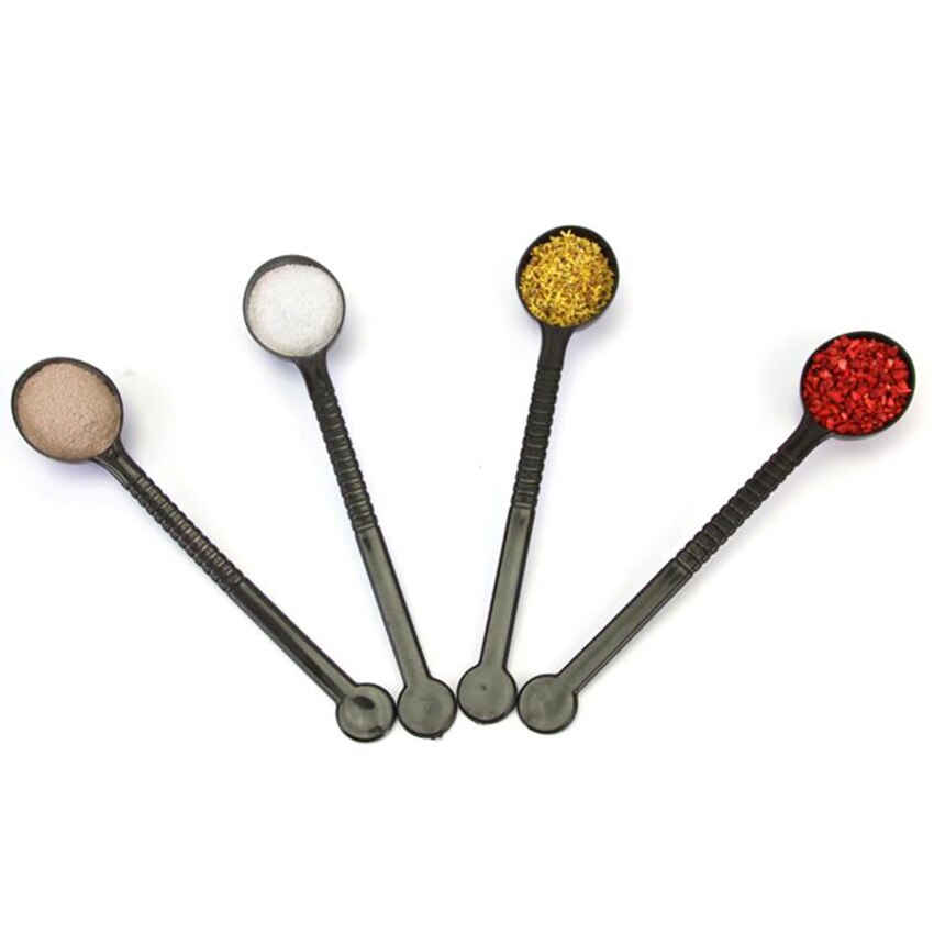 1 PC 20CM Tableware plastic Tea Spoon black small ... – Grandado