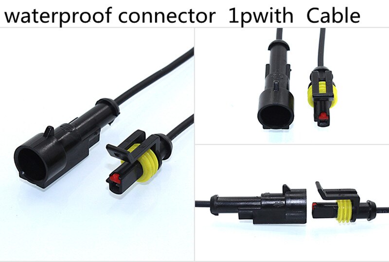 1sets Kit 2 pin 1/2/3/4/ pins Way Super Seal Seali... – Grandado