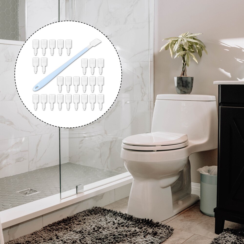 1Set Wegwerp Wc Borstel Wc Schoonmaken Tool Wc Bor... – Vicedeal