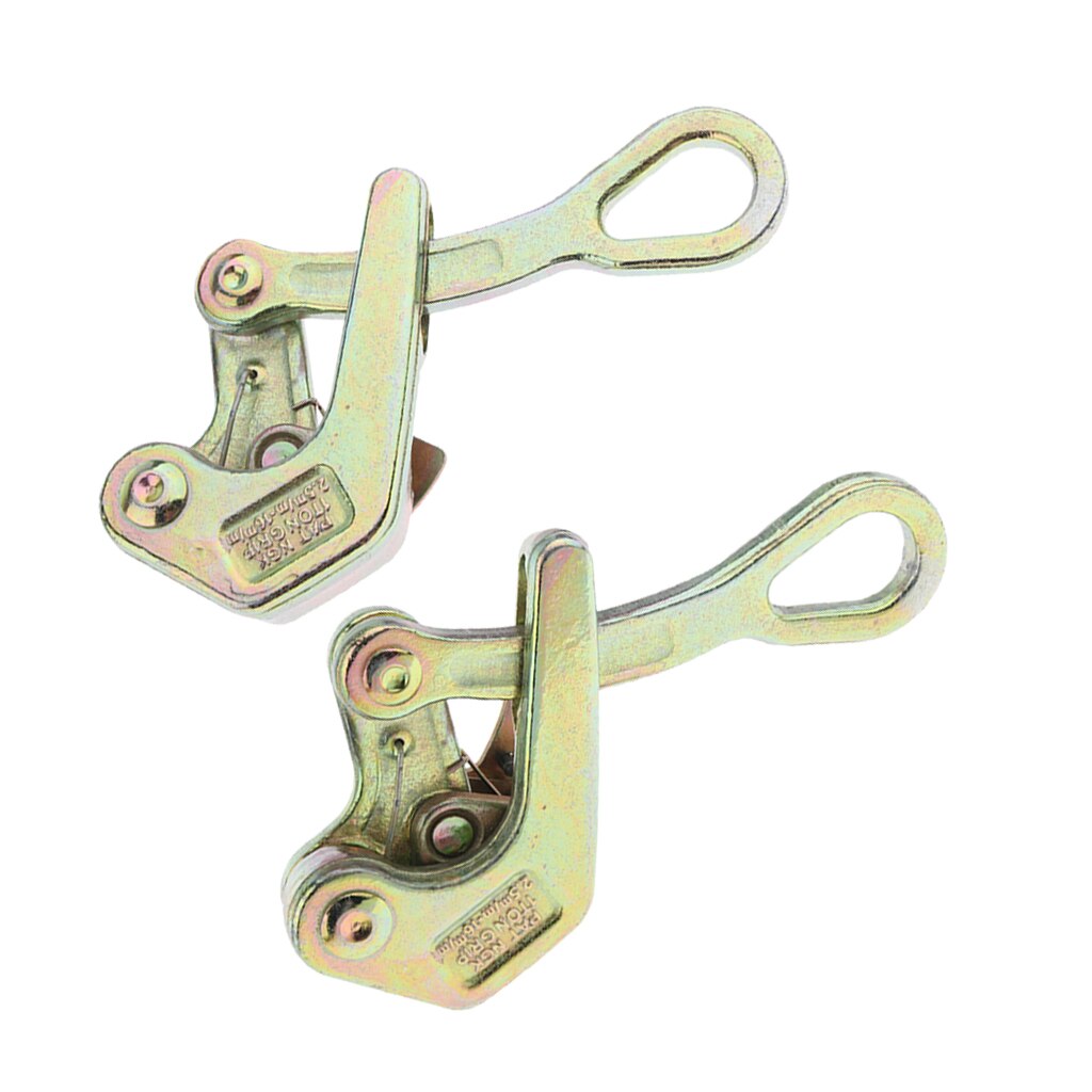 2Pcs Solid Wire Grip Rope Cable Pulling Grip Tool,... – Grandado