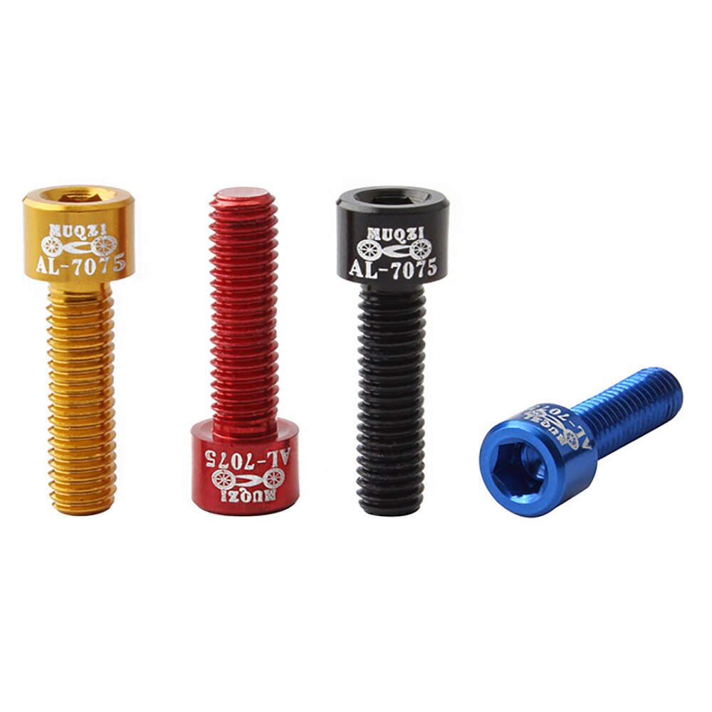 4pcs M5 Bicycle Bike Stem Screws Bolts Ultralight ... – Vicedeal