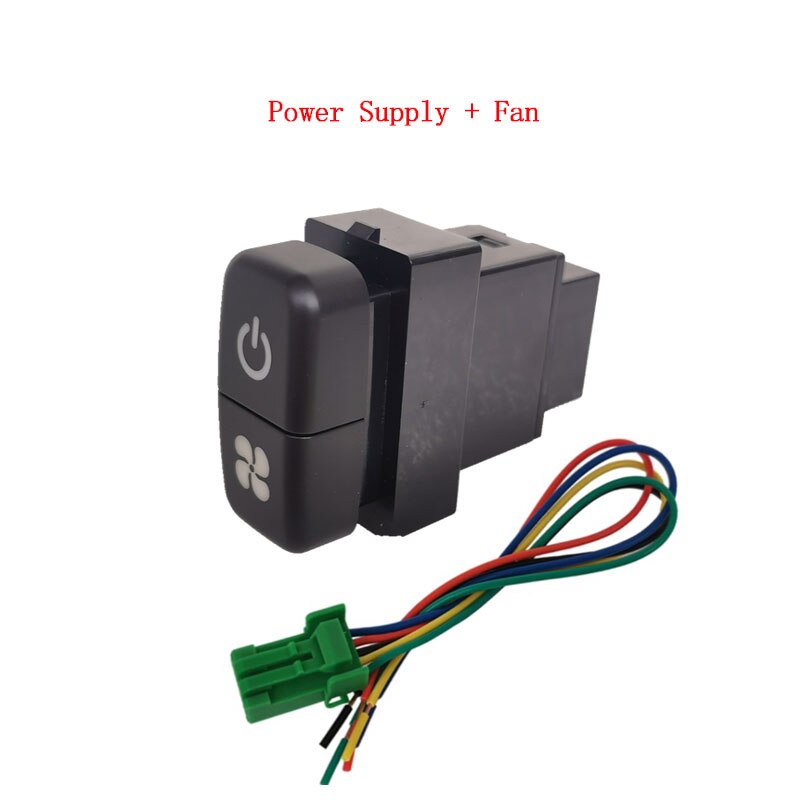 1Pc Dual Sleutelschakelaar Dual Schakelaar Mistlam... – Grandado