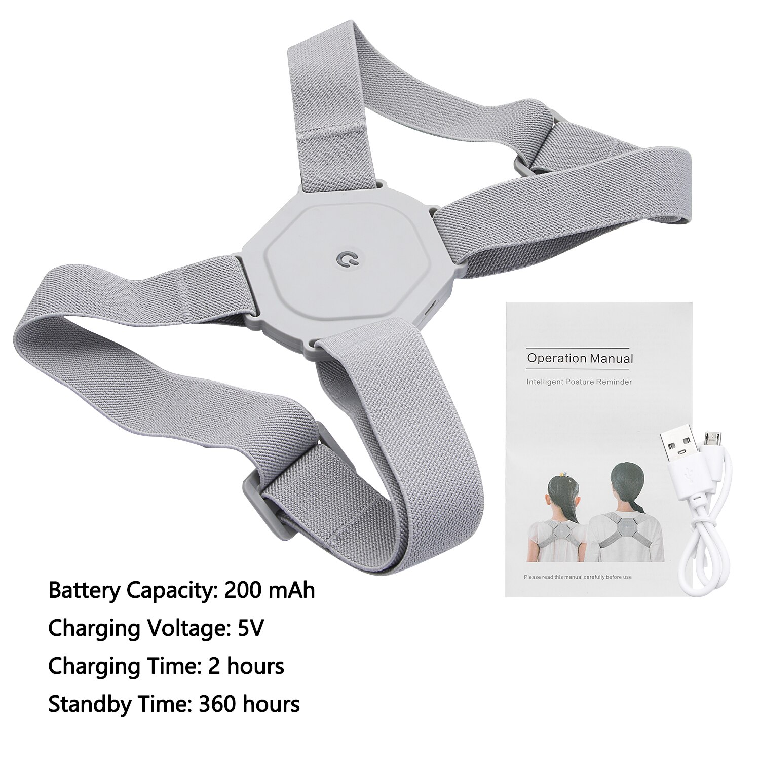 Back Postural Orthotics Adjustable Strap Posture C... – Grandado