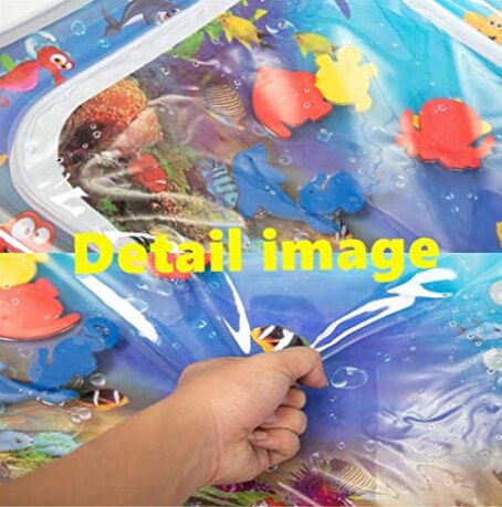 Baby Tummy Time Water Play Mat Infant Swim Playmat... – Grandado