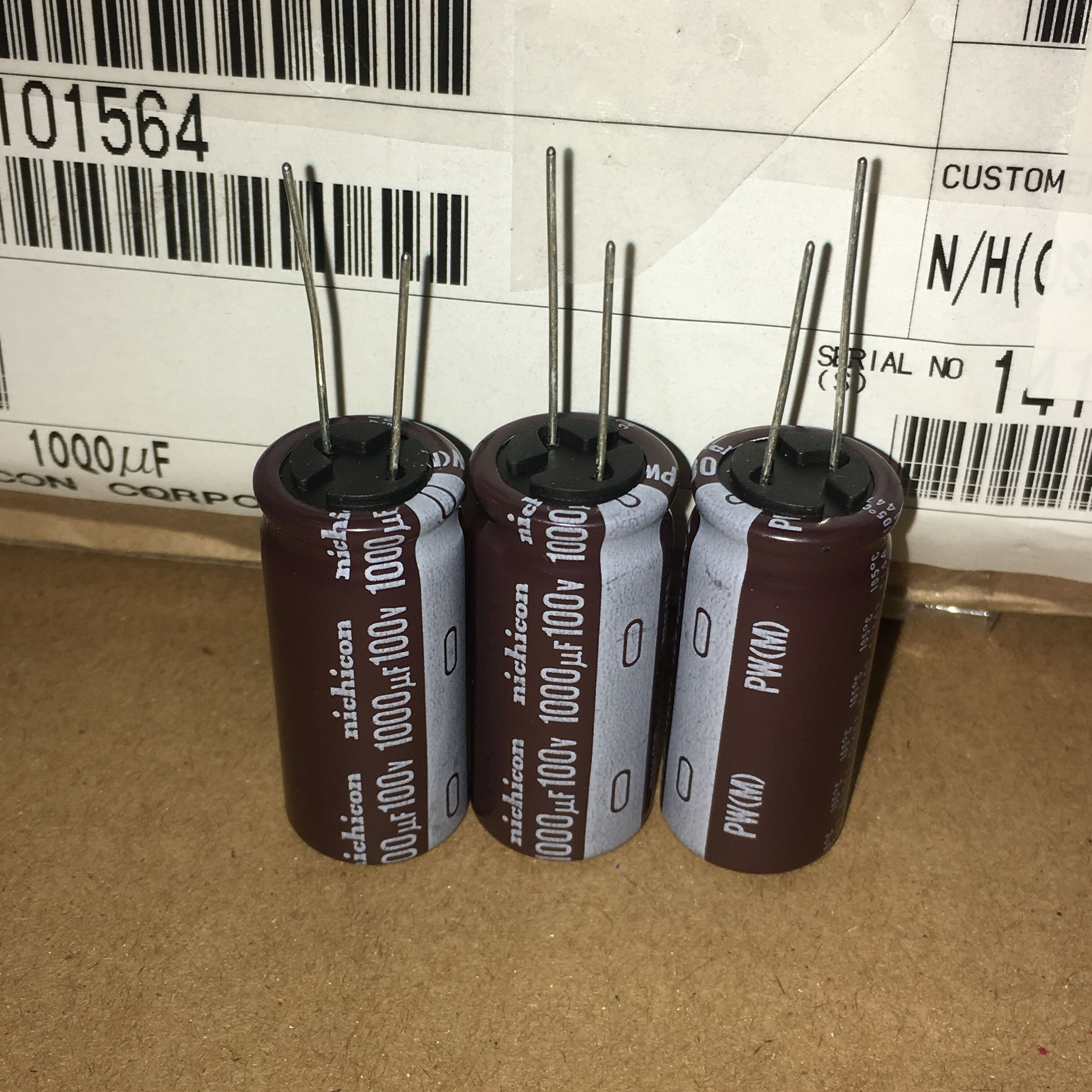 10PCS NICHICON PW 100V1000UF 18X40MM electrolytic ... – Vicedeal