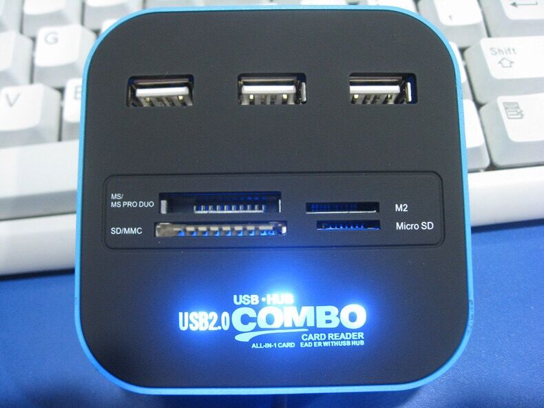 Cliry USB HUB Combo All In One USB 2.0 Micro SD Hi... – Vicedeal