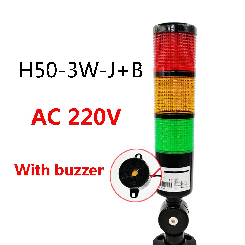 Rotatable 180 Stack light Red Orange amber Green w... – Grandado