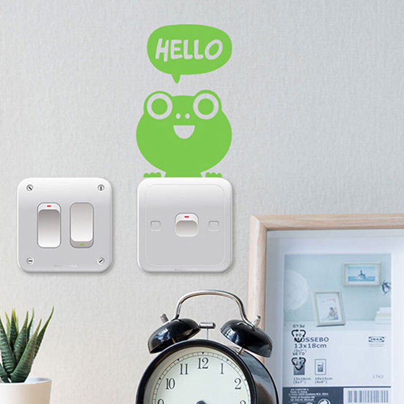 Leuke Dieren Patroon Schakelaar Stickers Voor Kind... – Grandado