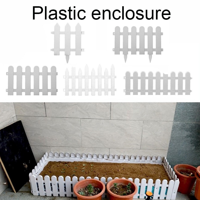 5pcs/set Indoor Outdoor Garden Fence Plastic Fence... – Grandado