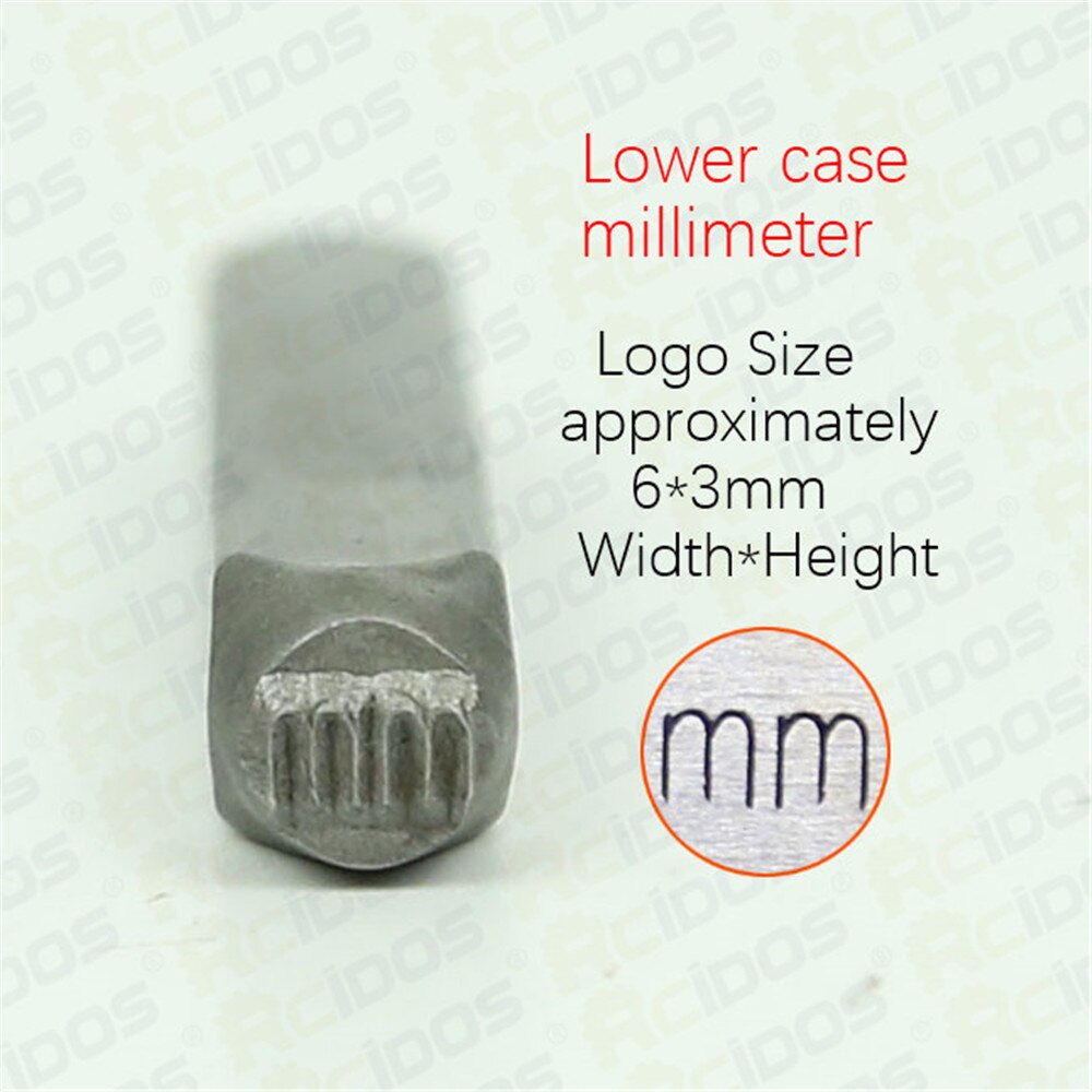 3Mm Hoofdletters/Kleine Letters Millimete/Kilogram... – Vicedeal