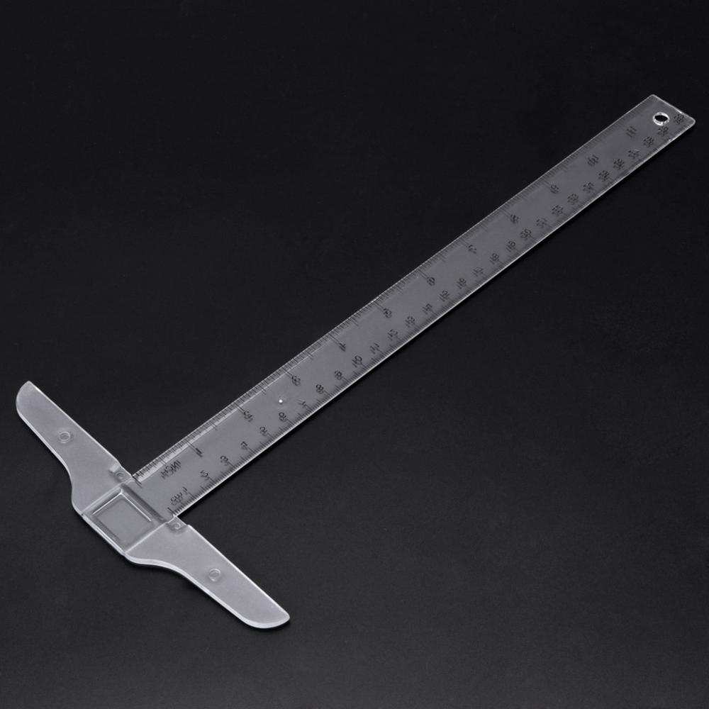 30cm/12" Plastic T-Square Metric Ruler cm/inc... – Grandado